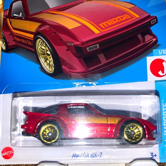 Hot Wheels | Toys | Hot Wheels Mazda Rx7 Nwt | Poshmark